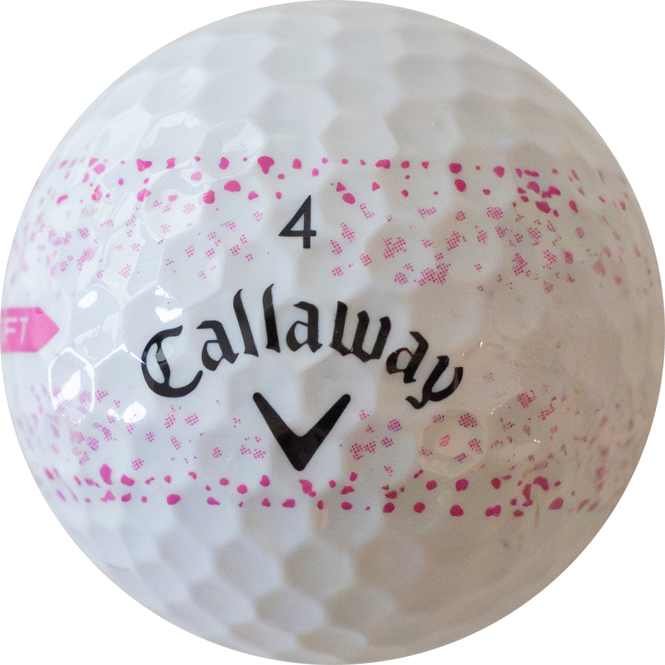 Callaway Supersoft Splatter 360 - 1 Dozen – Zinger Golf Balls